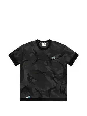 AAPE BY *A BATHING APE Camouflage Logo T-shirt - Black