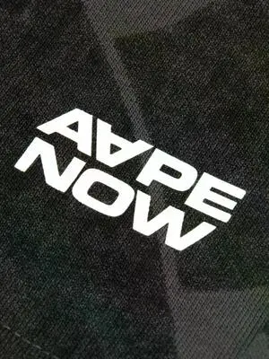 AAPE BY *A BATHING APE Camouflage Shorts - Black