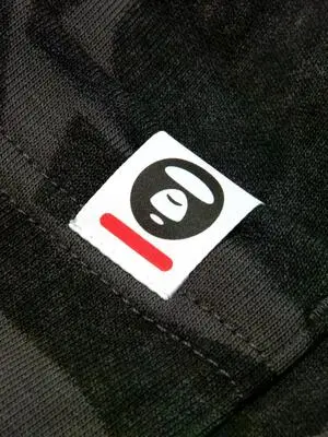 AAPE BY *A BATHING APE Camouflage Shorts - Black