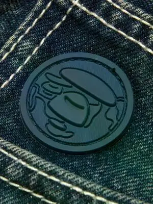 AAPE BY *A BATHING APE Logo Patch Trousers