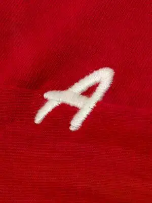 AAPE BY *A BATHING APE Logo-detailing T-shirt - Red
