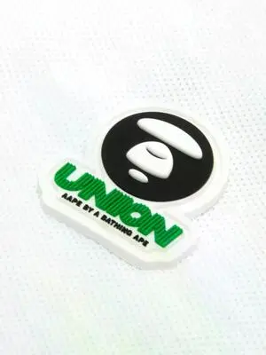 AAPE BY *A BATHING APE Contrast Trim Polo Shirt - White