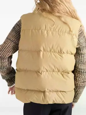 Prada Padded Down Vest - Neutrals