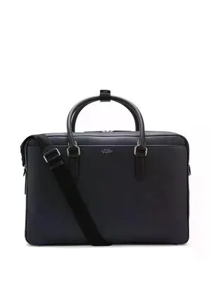 Smythson 48-hour Ludlow Double-zip Holdall Bag - Blue