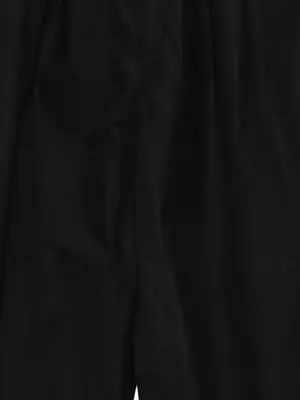 Comme Des Garçons Elasticated-waistband Trousers - Black