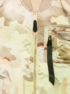 Alpha Industries Ma-1 Camouflage-print Gilet - Neutrals