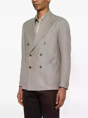 Tagliatore Double-breasted Blazer - Grey