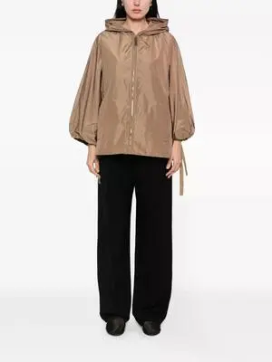 Max Mara Drawstring Hem Coat