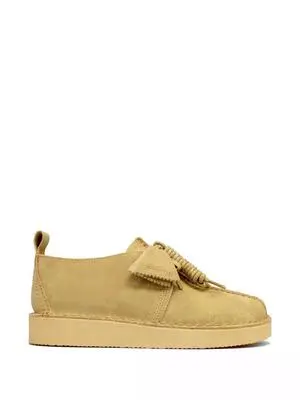 Clarks Pull-tab Suede Boots - Neutrals
