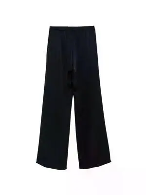 Antonelli Firenze Elasticated-waistband Palazzo Pants - Blue