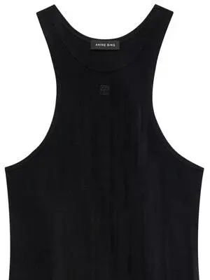 ANINE BING Sleeveless Mini Dress - Black
