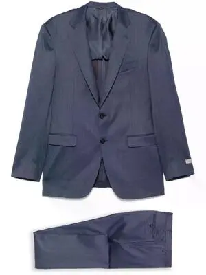 Canali Herringbone Suit