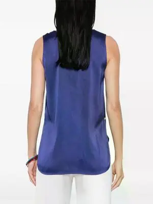 Calvin Klein Logo-appliqué Blouse