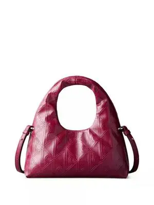 Calvin Klein Embossed Shoulder Bag - Pink