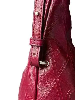 Calvin Klein Embossed Shoulder Bag - Pink