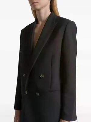 Alberta Ferretti Double-breasted Blazer - Black