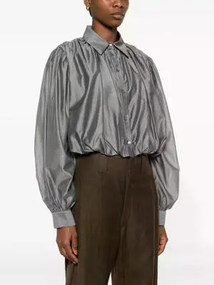 VIRGINIA BIZZI Balloon-sleeve Blouse