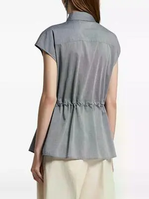 Peserico Drawstring Shirt - Blue