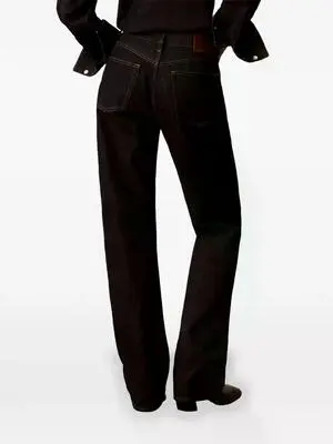 Calvin Klein Topstitched Trousers - Blue