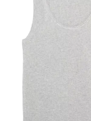 Michael Kors Ribbed Tank Top - Grey