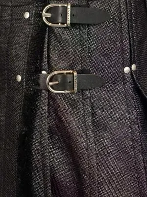 DURAZZI MILANO Studded Buckle Kilt