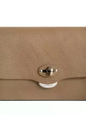 ZANELLATO Small Lettera Leather Crossbody Bag - Neutrals