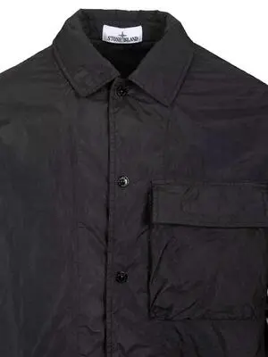 Stone Island Patch-pocket Overshirt - Black