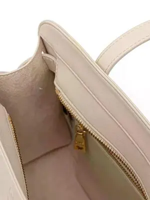 Moschino Embossed Tote - Neutrals