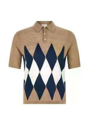 BALLANTYNE Diamond Short-sleeve Polo Shirt