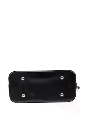 LOUIS VUITTON Alma Pm Top-handles Leather Bag - Black