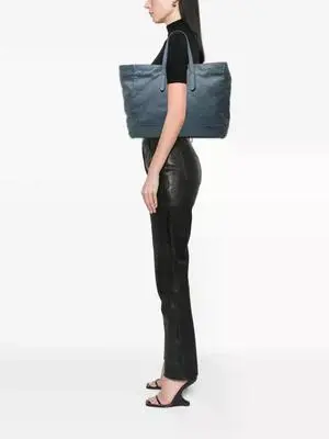 Gucci Grained Leather Tote Bag
