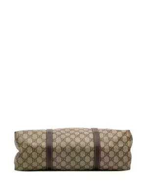 Gucci 2016-2026 Gg Supreme Joy Vertical Tote Bag - Brown