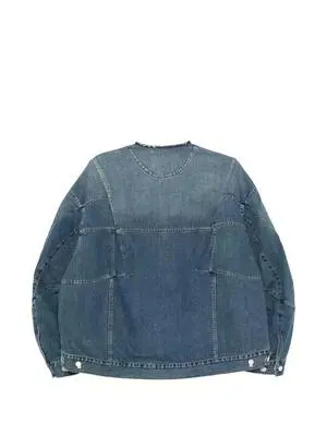 JNBY Oversize Panelled Denim Jacket - Blue