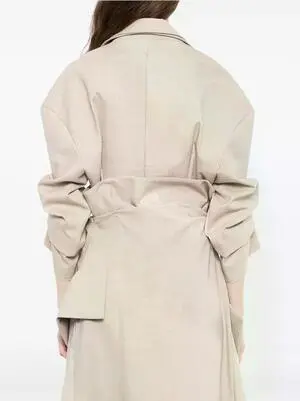 A.W.A.K.E. Mode Shirt-collar Tailored Bodysuit