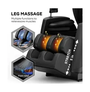 MAISON BOUCLE Zero Gravity Massage Chair Recliner With Heat