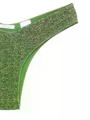 Oseree Lumiere Stones Bandeau Bikini - Green