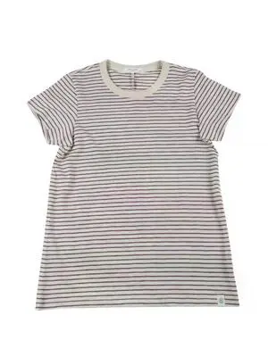 Rag & Bone Striped Slub T-shirt - Neutrals