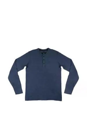 Rag & Bone Button-fastening T-shirt - Blue