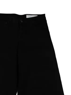 Rag & Bone Aiden Low-rise Wide-leg Jeans - Black