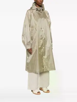 Sofie D'hoore Hooded Rain Coat - Neutrals