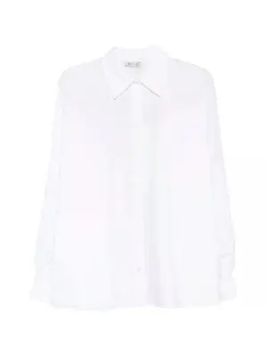 SOSUE Cotton Button-down Shirt - White