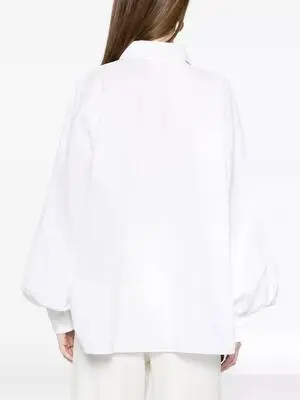 SOSUE Cotton Button-down Shirt - White