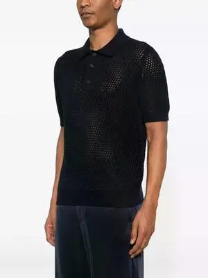 Prada Knitted Polo Shirt
