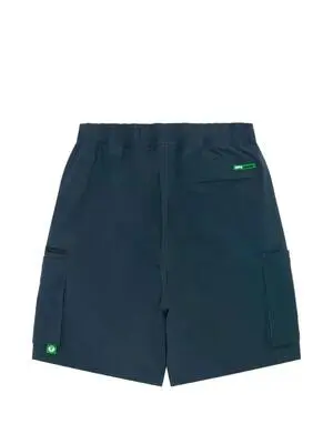 AAPE BY *A BATHING APE Logo Patch Shorts - Blue