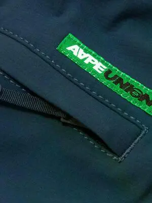 AAPE BY *A BATHING APE Logo Patch Shorts - Blue