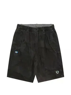 AAPE BY *A BATHING APE Camouflage Logo-patch Shorts