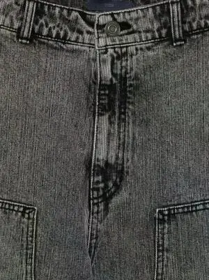 JUUN.J Paneled Denim Shorts