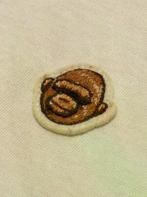 AAPE BY *A BATHING APE Appliqué Polo Shirt - Neutrals