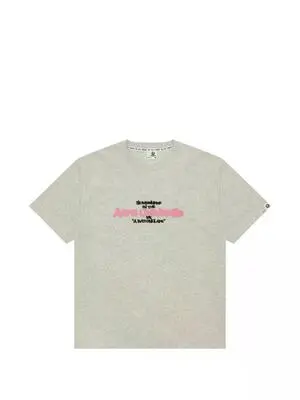 AAPE BY *A BATHING APE Printed T-shirt - Grey