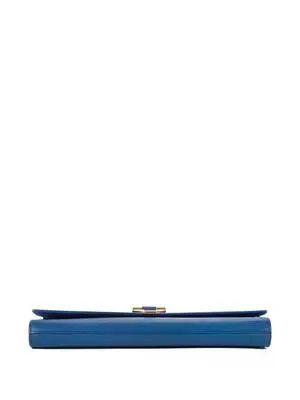 Saint Laurent Ligne-y Clutch - Blue